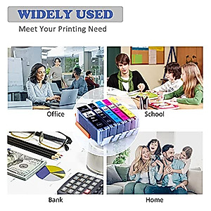 Filery 15-Pack Compatible Ink Cartridge Replacement for Canon PGI-270XL CLI-271XL Ink 270XL 271XL Used for PIXMA MG7720 MG5720 MG6820 TS8020 TS9020 TS6020 MG6821 MG5721 MG5722 MG6822 TS5020 Printer