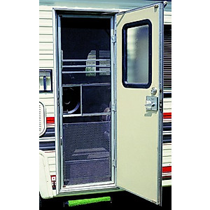 Camco RV Screen Door Mesh Grille | Constructed of Durable Aluminum | (43981)