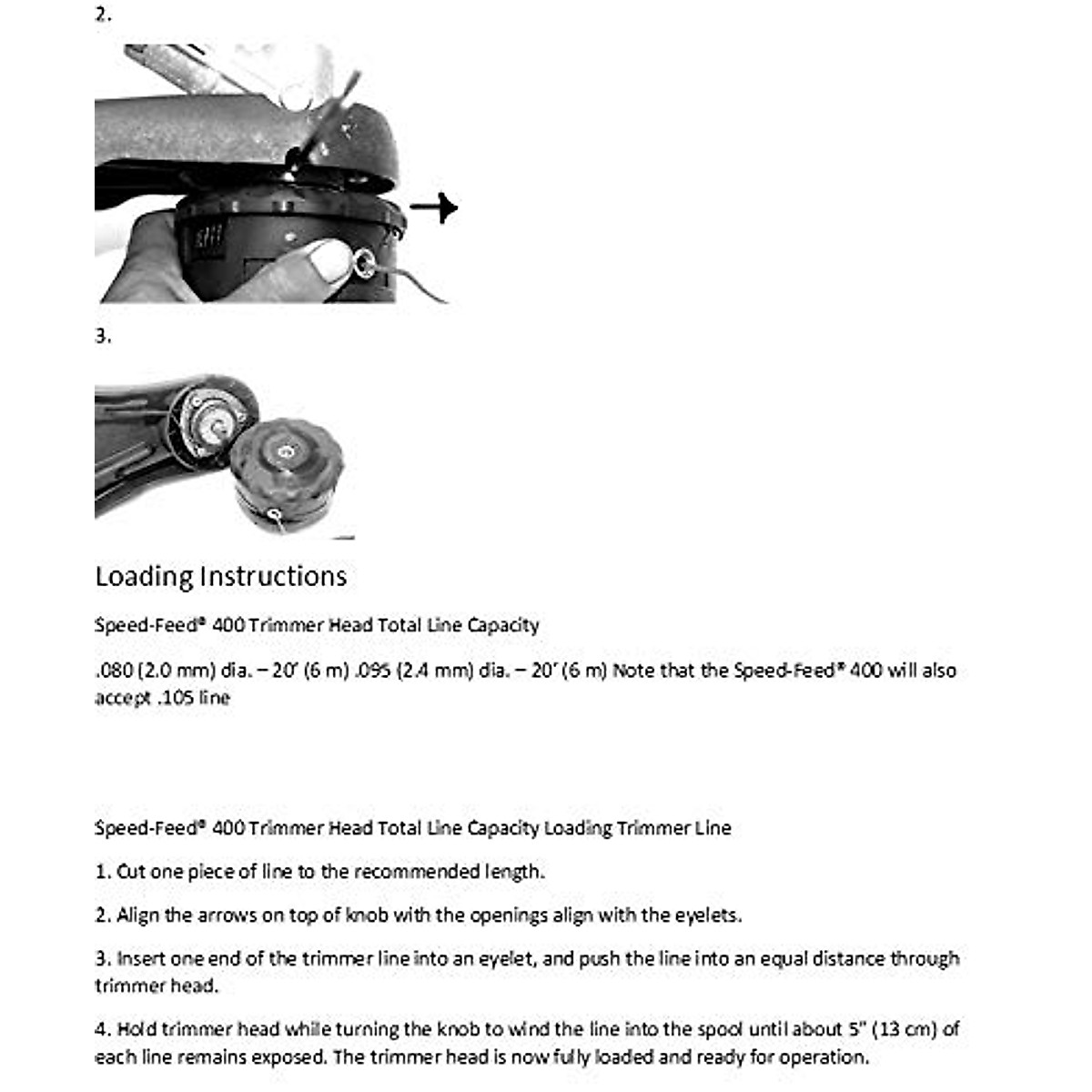 Echo 99944200907b New Genuine Speed Feed 400 Head fits All SRM Trimmers!!