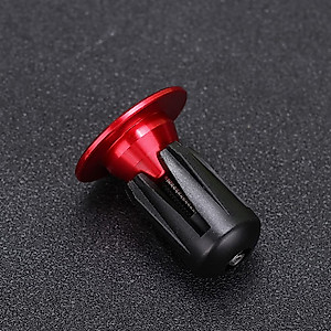 BESPORTBLE 1 Pair Bicycle Handlebar Aluminum Handle Bar Ends Bike Accessories Bar End Plugs Mountain Bike Handlebar Plugs Cycling Supplies Bike Handle Plugs Handlebars End Plugs Bike Supplies