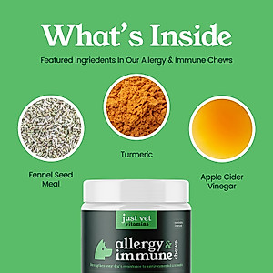 Just Vet Vitamins Allergy & Immune Chews