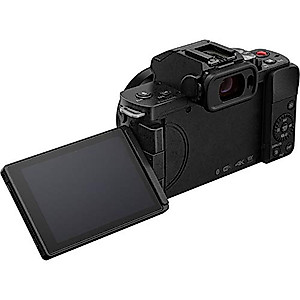 Panasonic DC-G100VK LUMIX G100 Mirrorless Camera 4K Vlogging Kit with 12-32mm Lens + DMW-SHGR1 Tripod Grip Bundle with Deco Gear Case + Microphone + 64GB Card + Photo Video Software Kit & Accessories