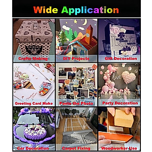 Double Sided Tape Heavy Duty 2 inch x 50FT Thermal Adhesive Tape Insulation/ High Temp Resistant Two Sides Super Sticky Fabric Tape for Mount Heatsink, DIY Crafts Make, Fixed Carpet, Woodworking Item