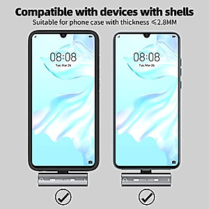 USB C to 3.5mm Audio Headphone Adapter and Charger, 2 in 1 USB C Headphone Jack HiFi DAC with 27W Fast Charging Dongle Adapter Compatible with Galaxy S23 Ultra/S22+/A53/Note 20, Pixel 7/7Pro/6/6Pro/5