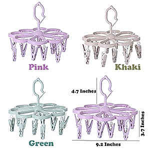 ZP ZaoProteks ZPH1007B Laundry Hanger Drying Rack (Khaki)