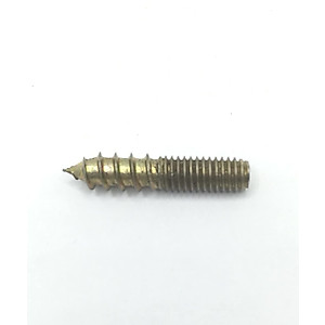 Hanger Bolt M6x30 Double Headed Bolt Self-Tapping Screw for Furniture 10Pcs