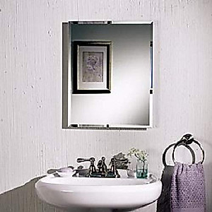 Nutone 868M22XWHZ Broan Framed Hudson Matte Black Recessed Mount Cabinet 16 W x 20 H Plastic Body