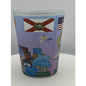 ORLANDO Florida SHOT GLASS 2 OZ.