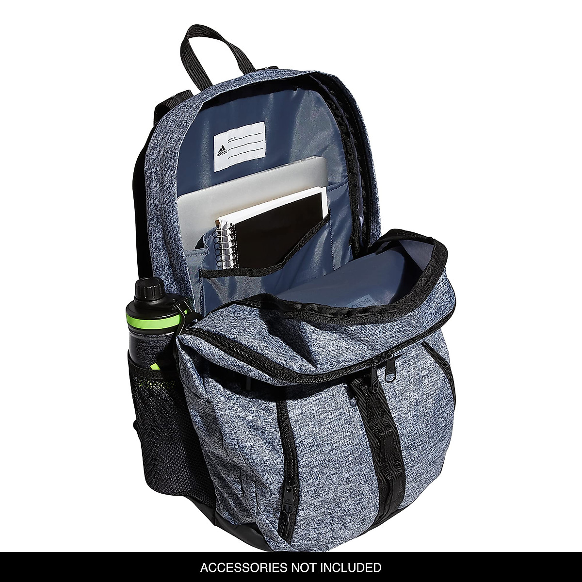 adidas Unisex Prime 6 Backpack, Jersey Onix Grey/Black/White, One Size