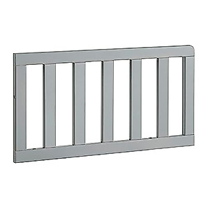Oxford Baby Emerson Crib to Toddler Bed Guard Rail Conversion Kit, Dove Gray, GreenGuard Gold Certified 0.88 inch x 18.50 inch x 11.63 inch
