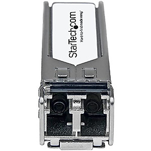 StarTech.com HPE J9150A Compatible SFP+ Module - 10GBASE-SR - 10GbE Multi Mode (MMF) Fiber Optic Transceiver - 10GE Gigabit Ethernet SFP+ - LC 300m - 850nm - DDM HPE 1400, 1700, 1800 (J9150A-ST)
