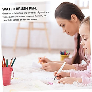 VILLCASE 6pcs Calligraphy Pen Set Oil Painting Brushes Oil Painting Set Watercolor Pens Brush Set Paint Brush Pens Water Brush Pen Set Water Color Brush Pens Water Coloring Brush Pen Pencil