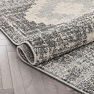 Well Woven Julia Blue Tribal Area Rug 8x10 (7'10" x 10'6")