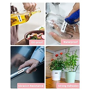 Phomemo Label Makers with Tape- Q31 Mini Label Maker Bluetooth Labeler Machine with 6 Tapes, Compatible with iOS & Android, Great for Home, Office, Organization, USB Rechargeable Labeler, Pink