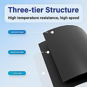 4.33" x 1476' (110mm X 450m) Thermal Transfer Wax Resin Ribbon for Label Tag Barcode Printing for Zebra,TEC,DATAMAX,etc