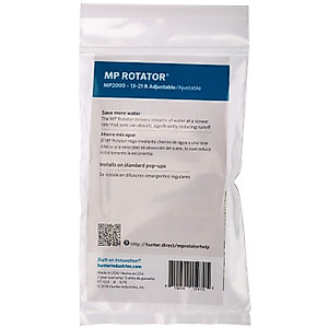 Hunter Industries RTL2002MP200090 Hunter Nozzle, MP2000, 90° to 210° MP Rotator, Black