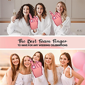 Sneaky Booze XL Engaged Foam Ring Finger Bachelorette Party Bash For Bride To Be Engagement Party Bridal Shower Bridesmaid Tribe Favors Perfect Wedding Accessories Photo Prop 2 Pack