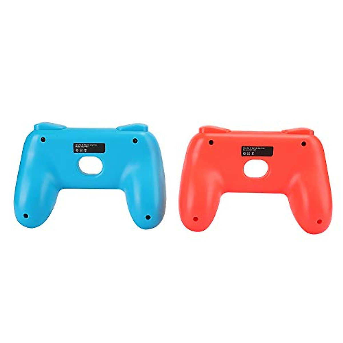 Joypad Protective Skin, Games Grips Exquisite Workmanship for Reduce Fatigue for Long‑Term Use(Red + Blue 2 Packs)