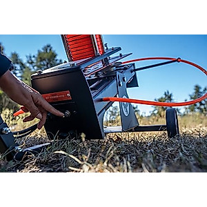Do All Outdoors Raven Clay Pigeon Thrower with 25' Foot Pedal, Holds 75 Clays