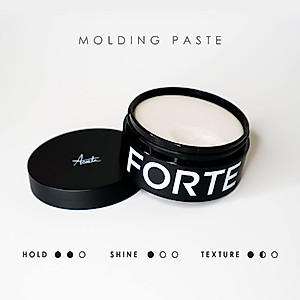 Molding Paste by Forte Series Low Shine Hair Paste for Men Lightweight Hair Texturizer Adds Volume and Definition Medium Flexible (75 ml)