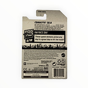 DieCast Hotwheels Corvette C8 R, HW Race Day 6/10 [Gray] 105/250