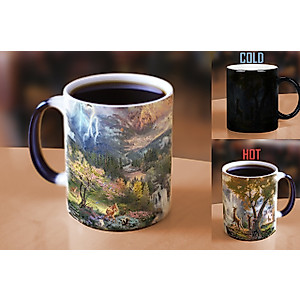 Morphing Mugs Disney - Bambi - Thomas Kinkade - One 11 oz Color Changing Heat Sensitive Ceramic Mug – Image Revealed When HOT Liquid Is Added!