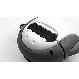 Kawaii Cartoon Shark Jaws Silicone Protective Case for AirPods 2nd Generation, The New 3 or 3rd Generation and The AirPod Pro (for AirPod Pro) (for AirPod 3, 3rd Gen)