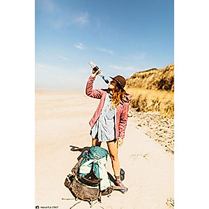 Sawyer Products SP129 Squeeze Water Filtration System w/ Two 32-Oz Squeeze Pouches, Straw, and Hydration Pack Adapter