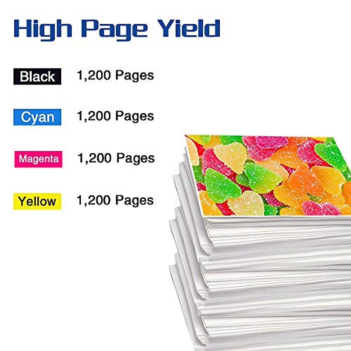 MM MUCH & MORE Compatible Ink Cartridge Replacement for Brother LC-107 LC-105 LC107 LC105 XXL used in MFC-J4310DW J4410DW MFC-J4510DW 4610DW MFC-J4710DW (12-Pack, 3 Black, 3 Cyan, 3 Yellow, 3 Magenta)