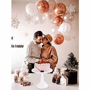 Distlety White Cake Stand 10 inch Round - Cupcake Stand - Metal Cake Holder Stand for Wedding Reception Birthday Party Graduation Ceremonies Family Gatherings and Other Events