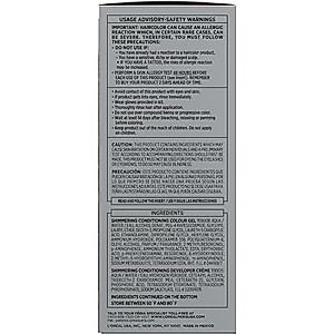 L'Oreal Paris Feria Multi-Faceted Shimmering Permanent Hair Color, 63 Sparkling Amber (Light Golden Brown), Pack of 1, Hair Dye