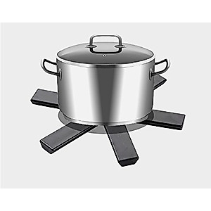 WOIWO High Temperature Resistant Pan Cushion New and Strange Folding Pot Plastic Pot Mat