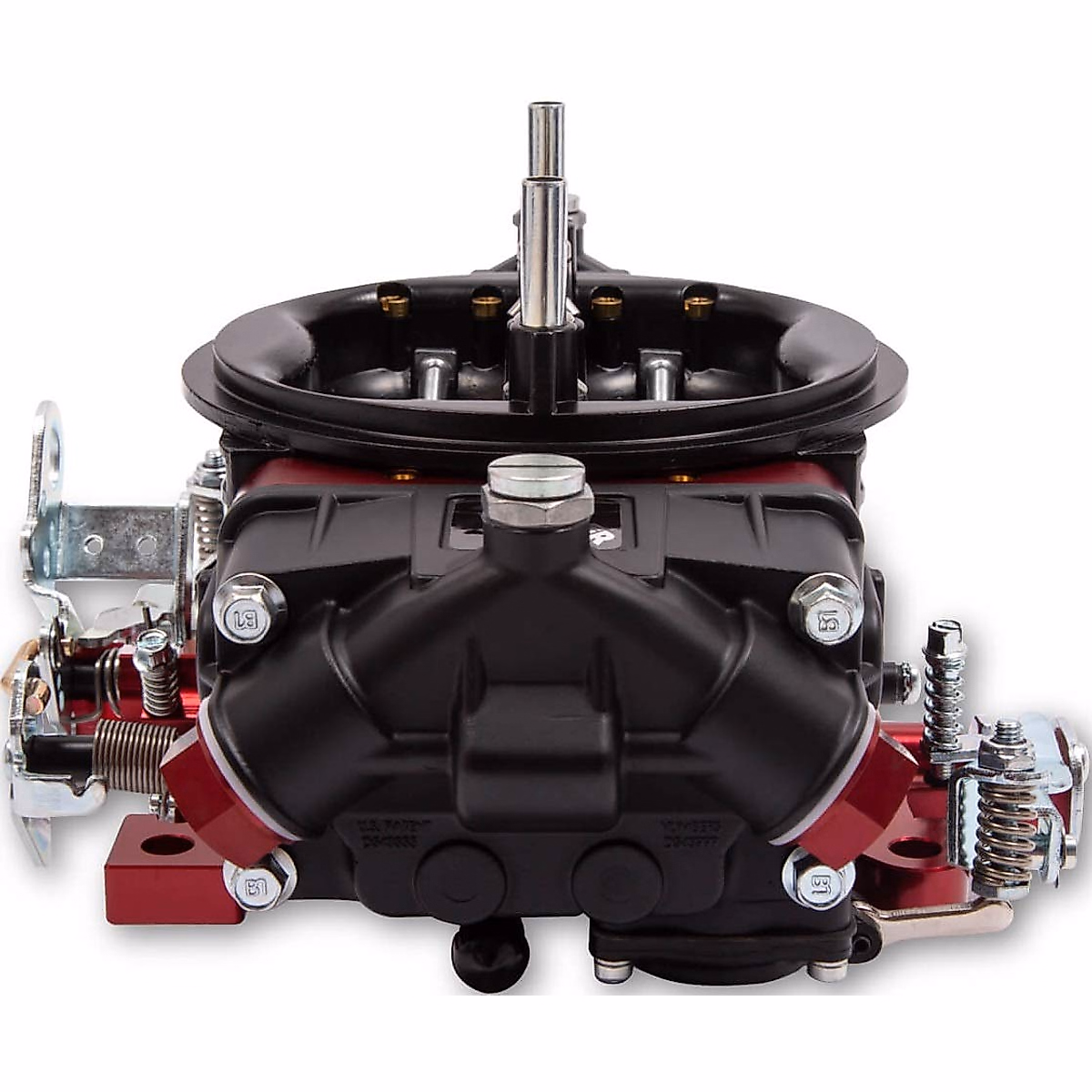 NEW HOLLEY QUICK FUEL 750 CFM BRAWLER RACE CARBURETOR,RED BILLET,BLACK, MECHANICAL SECONDARIES,COMPATIBLE WITH 4150 MODELS