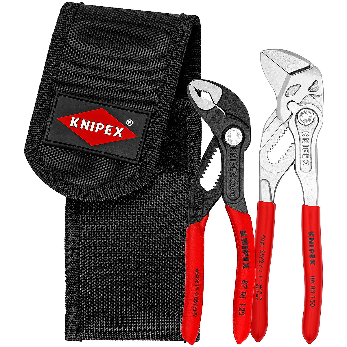 Knipex 00 20 72 V01 Mini pliers Set in belt tool pouch