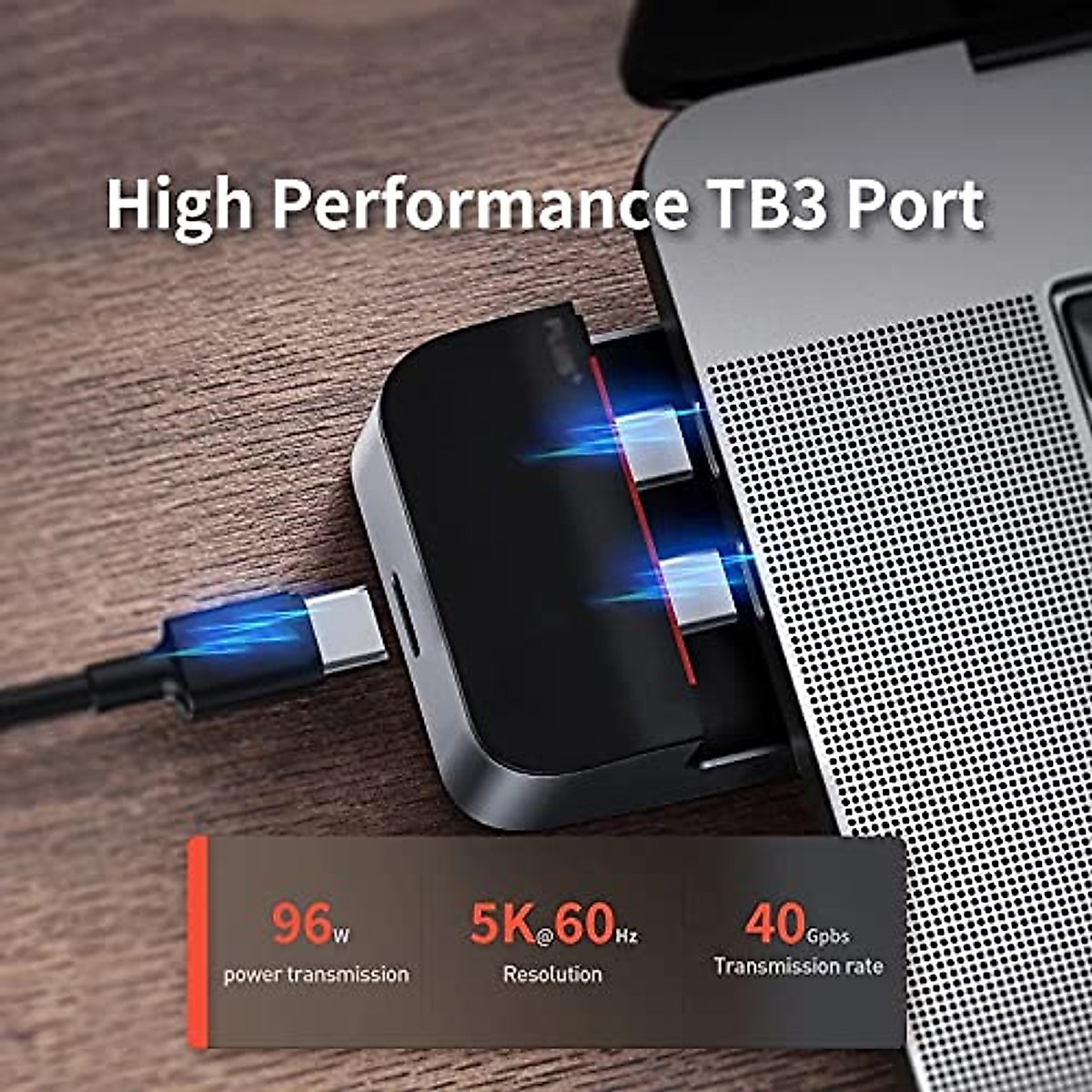 SHYPT USB C HUB to HDMI-Compatible USB 3.0 USB HUB USB Splitter Combined RJ45 Holder 9 in 1 Type C HUB