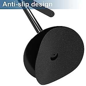 Towel Rack for Bathroom Hand Towel Holder T-Shape Headband Holder, Towel Hanger Freestanding Headband Holder,Kitchen Towel Rack Balck Hand Towel Holder,Stainless Steel Waterproof Counter Organizer