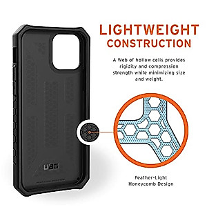 URBAN ARMOR GEAR UAG Designed for iPhone 12 Case/iPhone 12 Pro Case [6.1-inch Screen] Rugged Lightweight Slim Shockproof Premium Monarch Protective Cover, Mallard