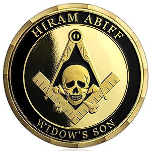 Masonic Coin Hiram Abiff Widow's Son
