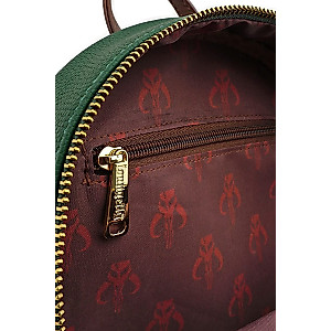 Loungefly Star Wars Boba Fett Faux Leather Mini Backpack Standard