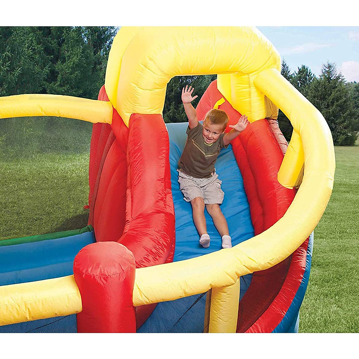 Little Tikes Double Fun Slide 'n Bounce Bouncer