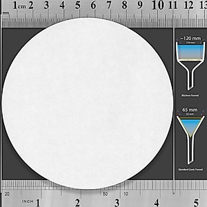 11 cm Lab Filter Paper, Standard Qualitative Grade 1 - ZENPORE Medium Flow 110 mm