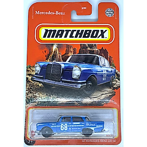 Matchbox - '62 Mercedes-Benz 220 SE - Blue - 43/100