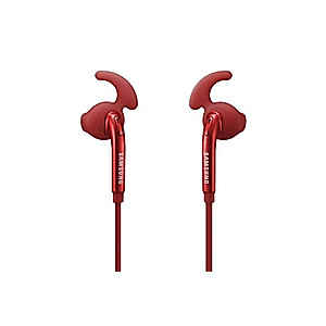 Samsung Active InEar Headphones for Universal/SmartPhones - Retail Packaging - Red - EO-EG920LREGUS