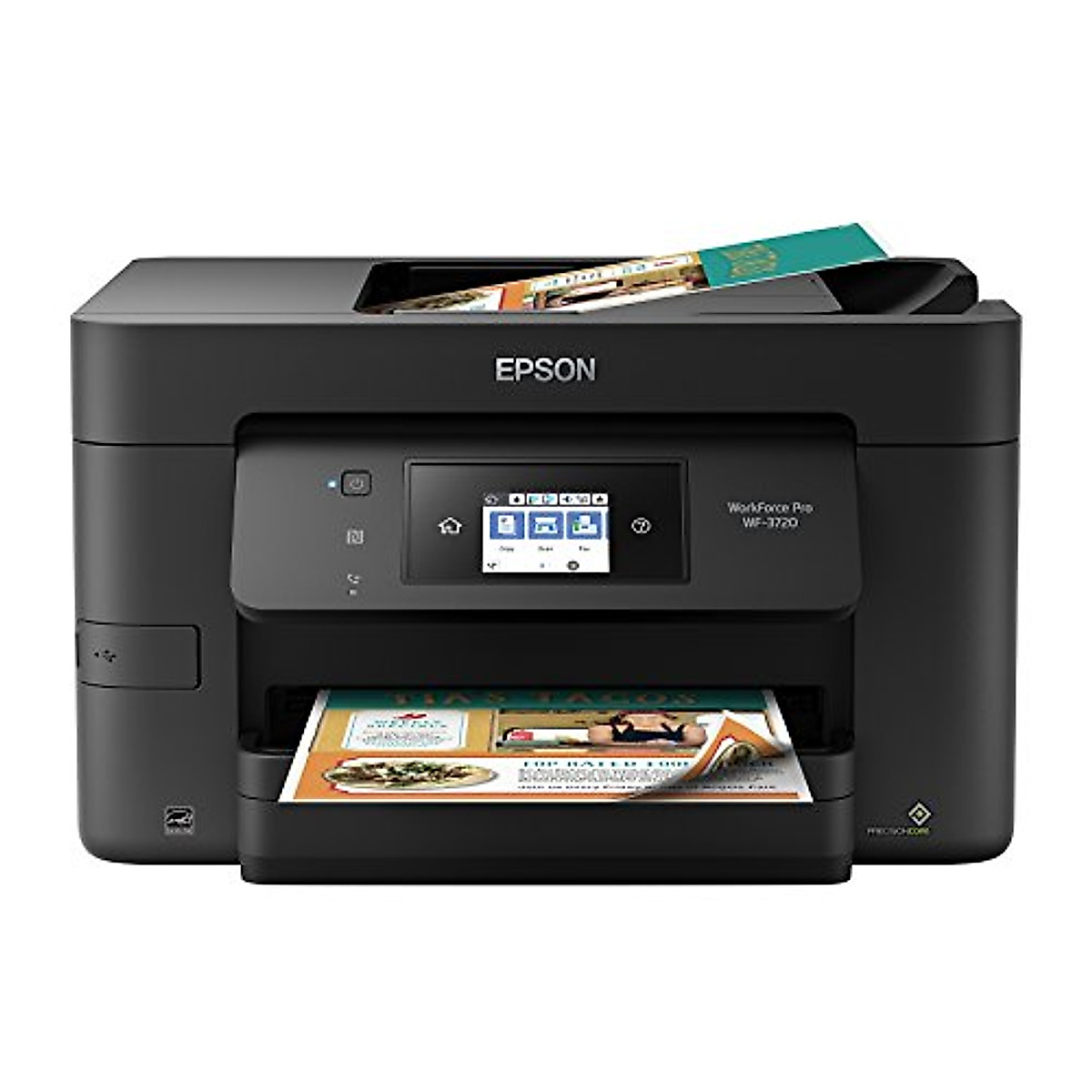 Epson WorkForce Pro WF-3720 Wireless All-in-One Color Inkjet Printer, Copier, Scanner with Wi-Fi Direct, Amazon Dash Replenishment Ready