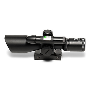 Osprey Global 2.5-10X40 Scope with Green Laser and Mil Dot Reticle