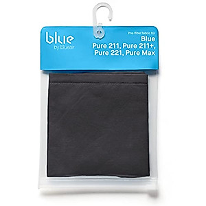 BLUEAIR Blue Pure 211+ Dark Gray Pre-Filter, Washable Fabric Traps Pollen, Pet Hair & Dust, Dark Shadow