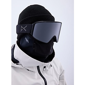Anon Men's M4 Perceive Goggle Cylindrical with Spare Lens and MFI Face Mask