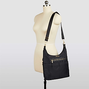 Baggallini womens Samantha Hobo, Black, One Size US