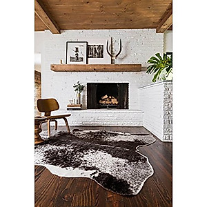 Loloi II Grand Canyon Collection GC-03 Ivory/Charcoal, Transitional 6'-2" x 8' Area Rug