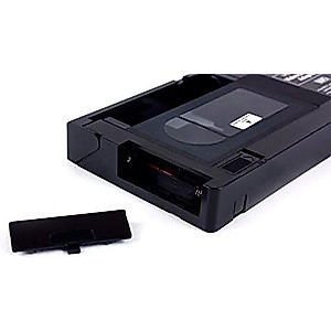 VHS-C to VHS VCR Standar Motorized VHS Cassette Adapter for JVC C-P7U CP6BKU C-P6U Panasonic PV-P1 RCA VCA115 (NOT Compatible with 8mm/MiniDV/Hi8 Tapes)